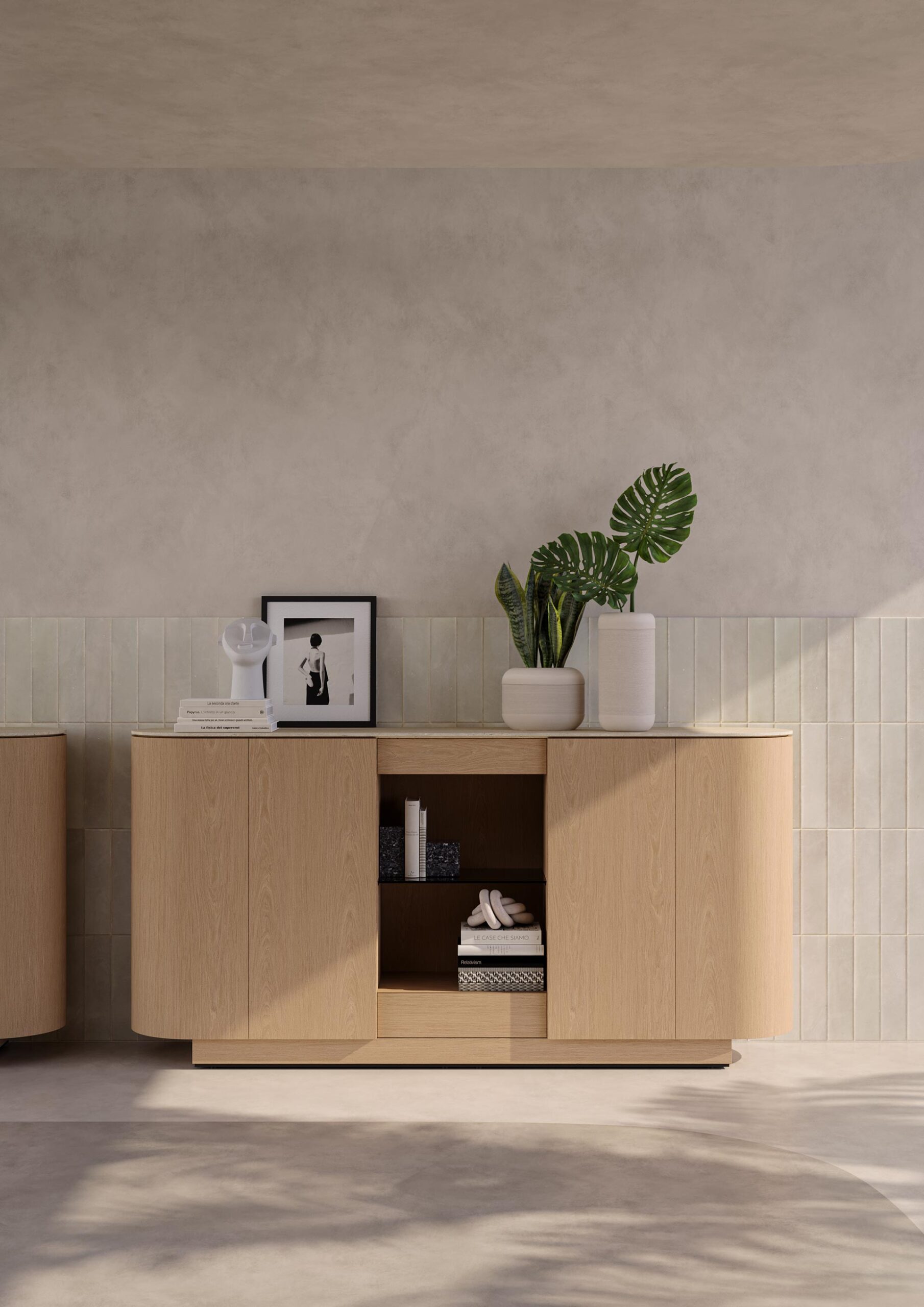 Dea - Office Desk | sleek lines and sinuous shapes - Prof Office
