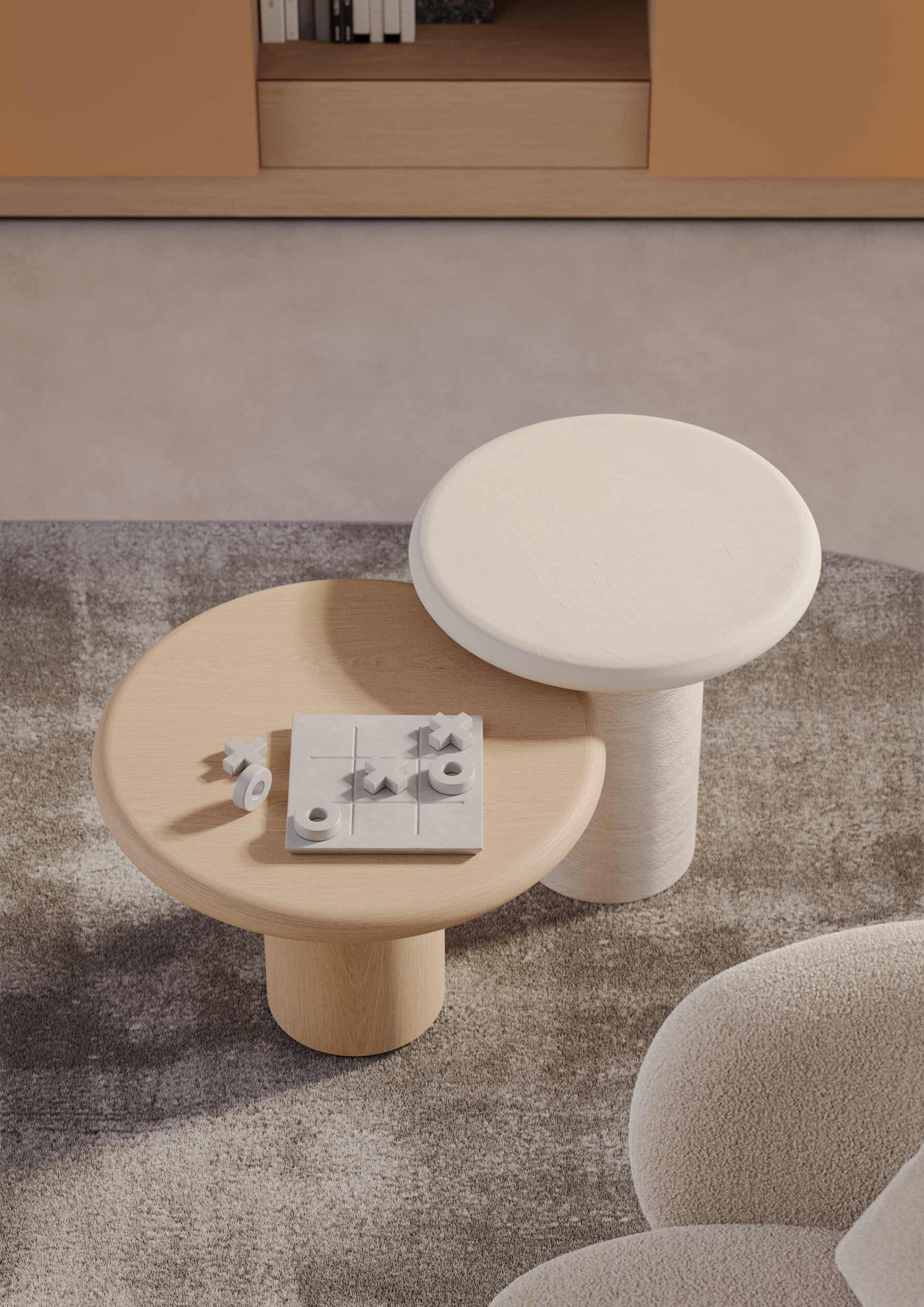 Dea - Office Desk | sleek lines and sinuous shapes - Prof Office